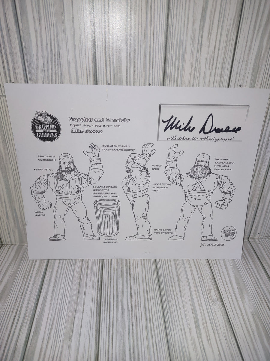 Grapplers Exclusive Blueprints Set Of 5! – Hasttel Toy And Collectibles