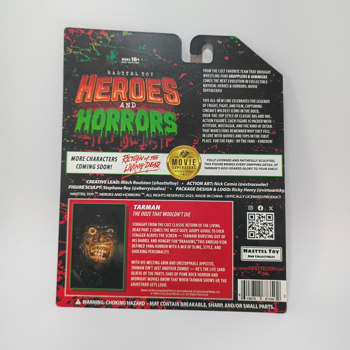 Tarman Return Of The Living Dead Part 2 1 of 100 Glow In The Dark! Her ...