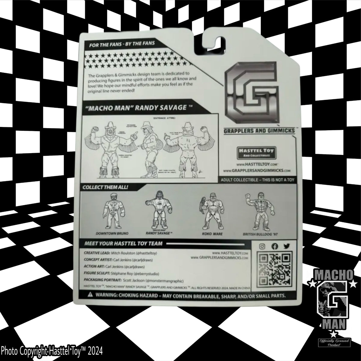 Macho Man Randy Savage '94 Entrance Attire Vintage Style Figure In Sto ...