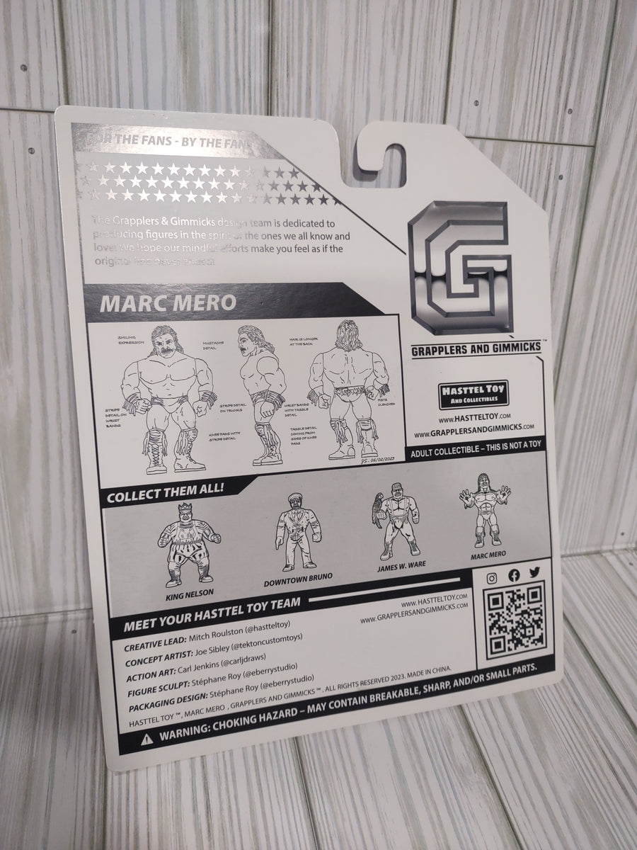 Marc Mero 1 of 300 Black Tights Vintage Style Figure Free USA Shipping ...